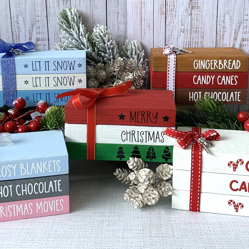 Christmas Mini Books - Etsy