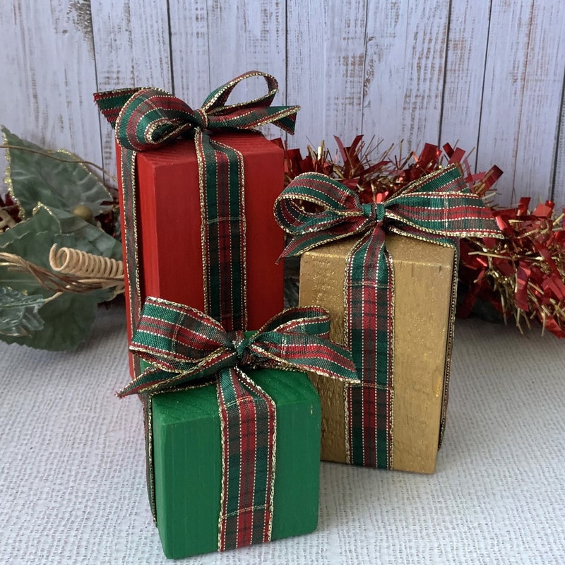 Christmas Blocks - Etsy