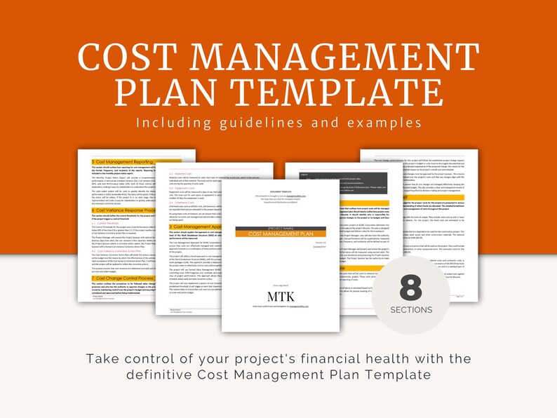 Project Management Template Pack | Ten Fully Editable Word DOCX | PMBOK ...