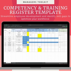 Employee Competency & Training Register | Optimize Workforce Skills and ...