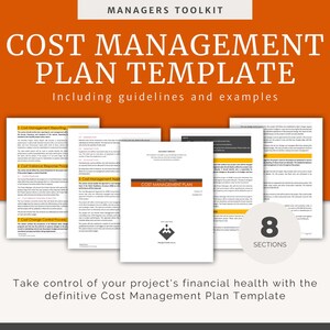 Project Management Template Pack | Ten Fully Editable Word DOCX | PMBOK ...