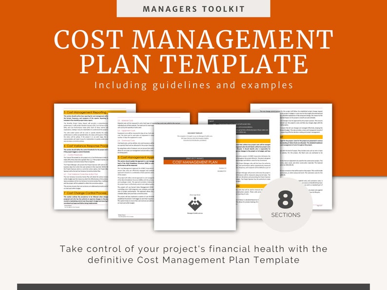 Project Management Template Pack | Ten Fully Editable Word DOCX | PMBOK ...