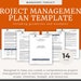 Project Management Template Pack | Ten Fully Editable Word DOCX | PMBOK ...