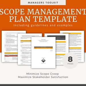 Project Management Template Pack | Ten Fully Editable Word DOCX | PMBOK ...