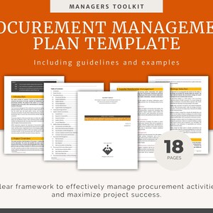 Project Management Template Pack | Ten Fully Editable Word DOCX | PMBOK ...