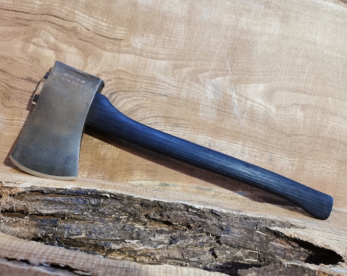 Vintage Restored Kent Pattern John Riley & Sons Green Wood Carving Axe ...