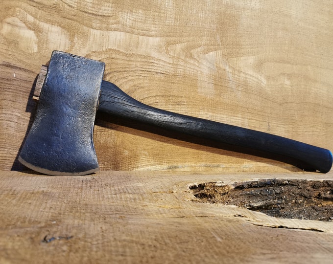Vintage Restored Kent Pattern John Riley & Sons Green Wood Carving Axe ...