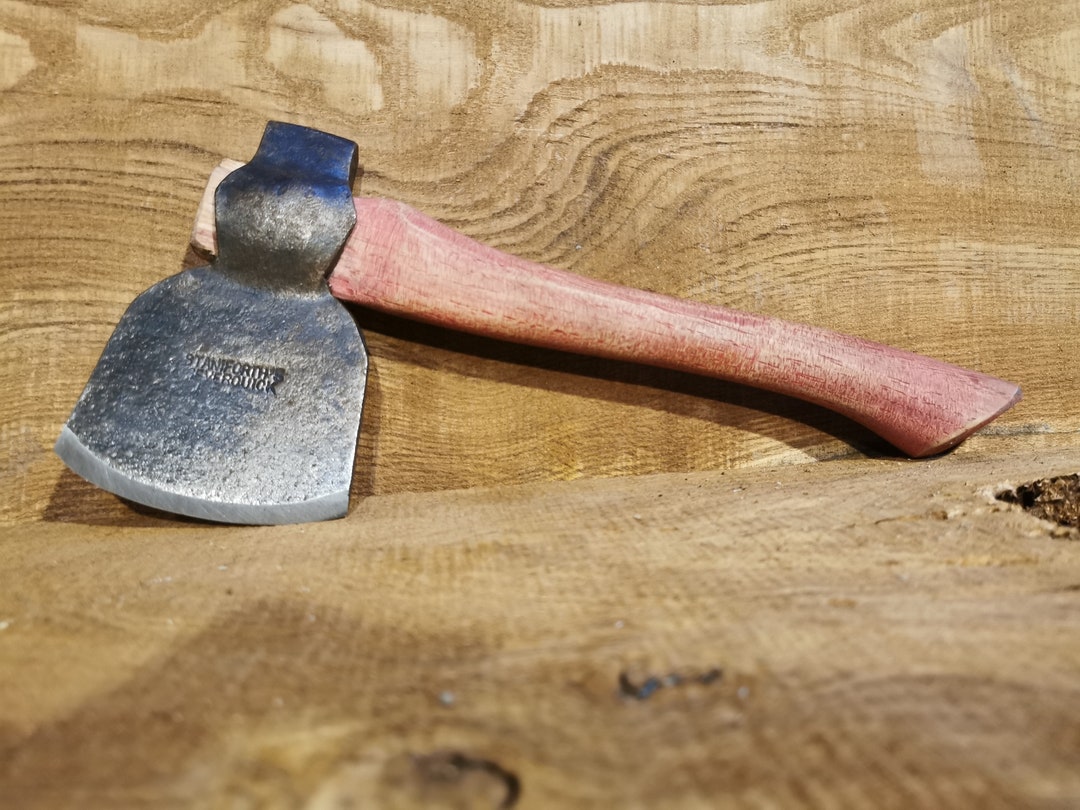 Vintage Restored Kent Pattern Staniforths Everquick Carving Axe Green ...