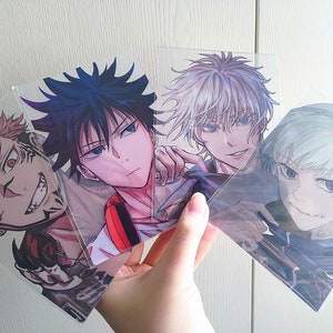 JJK Clear Card - Etsy