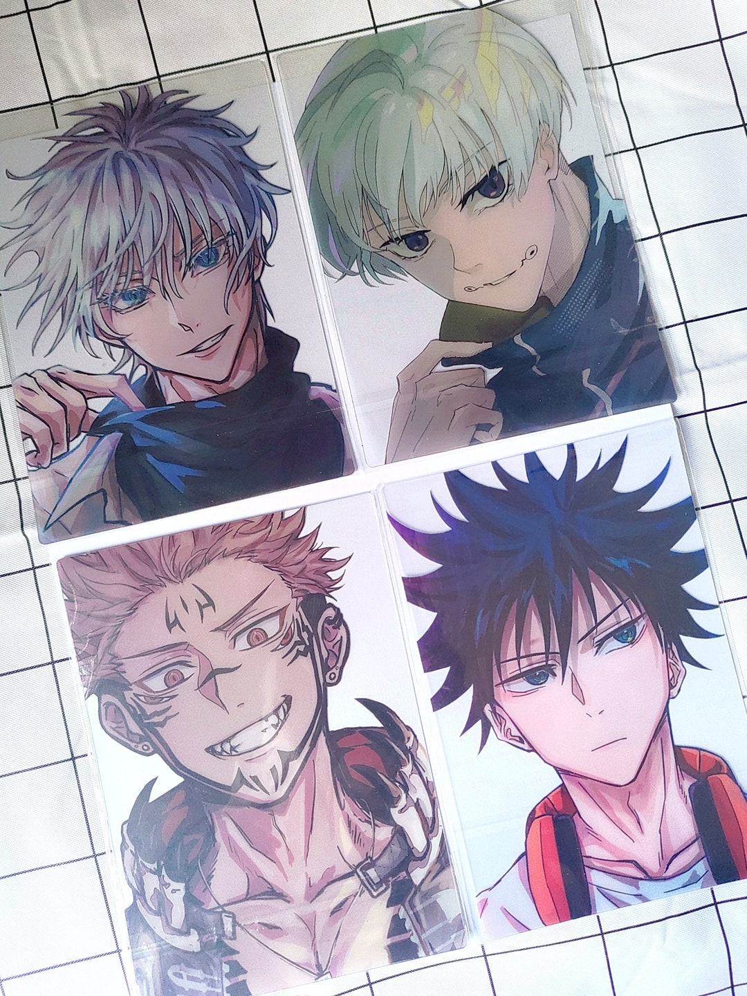 JJK Clear Card - Etsy