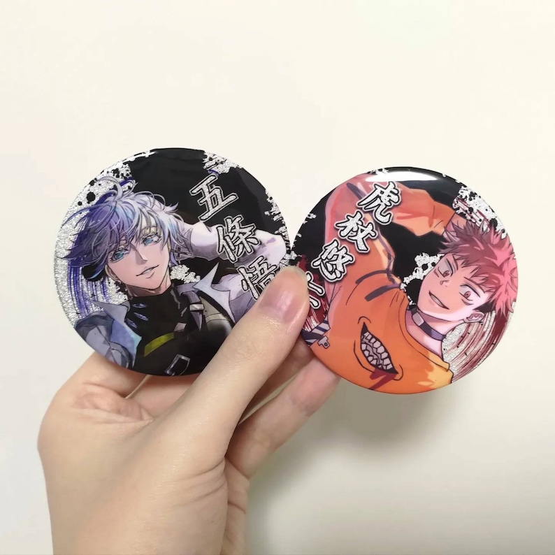 Ju.ju.tsu.kai.sen JJK Can Badge - Etsy