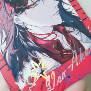 NIJISANJI EN Vtuber LUXIEM Fake Polaroid - Etsy