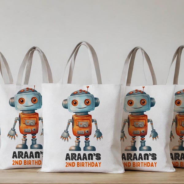 Robot Favor - Etsy