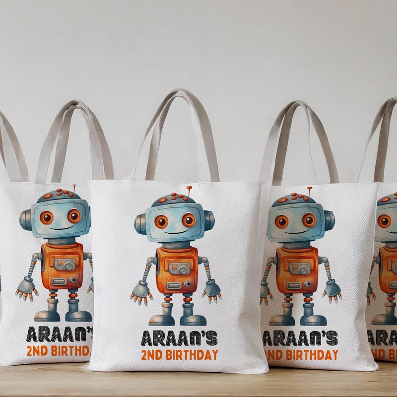 Robot Favor - Etsy