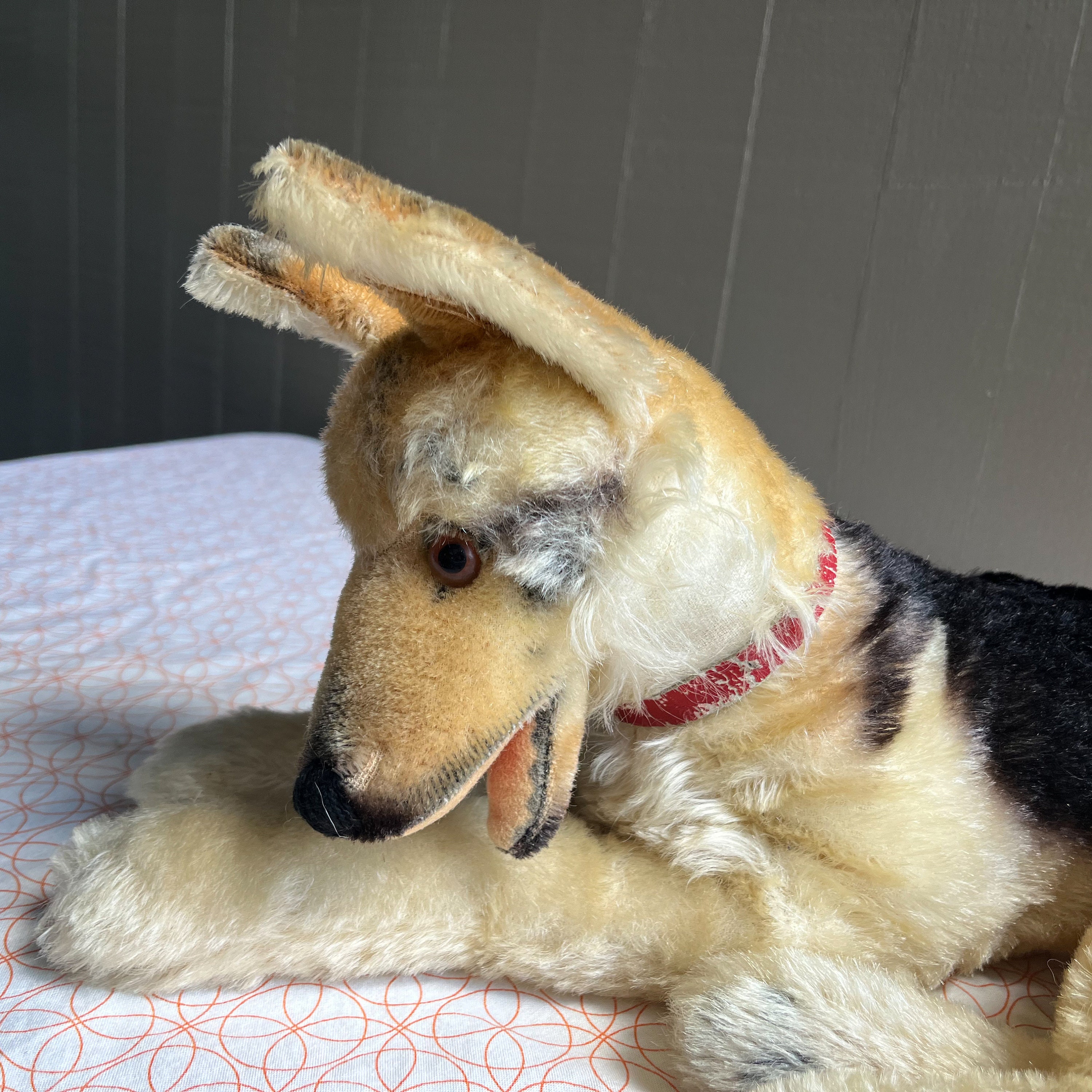 1950s Steiff Mohair arco German Shepherd Reclining Dog Plush Toy - Etsy