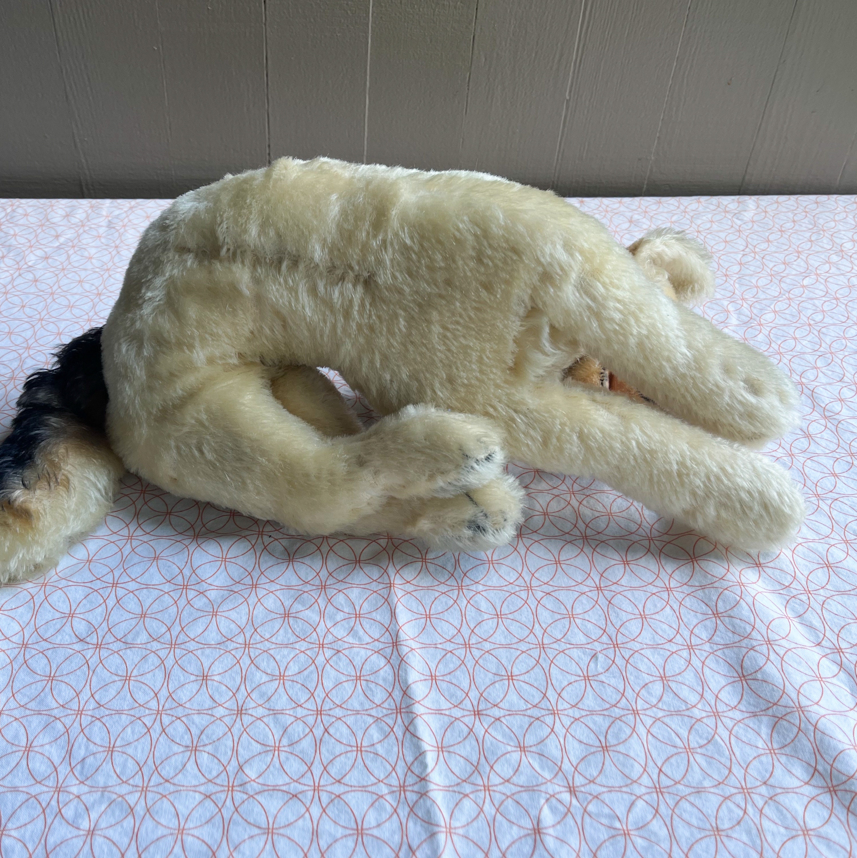 1950s Steiff Mohair arco German Shepherd Reclining Dog Plush Toy - Etsy