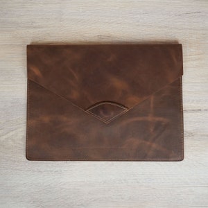 Handcrafted Personalized Leather Laptop Sleeve - Corporate Gifts ...