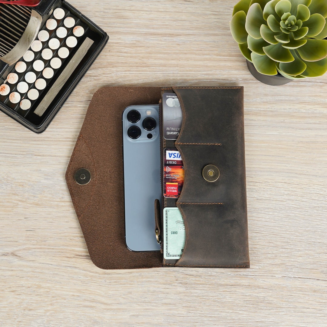 Engraved Womens Wallet, Personalized Leather Women Wallet, Mother's ...