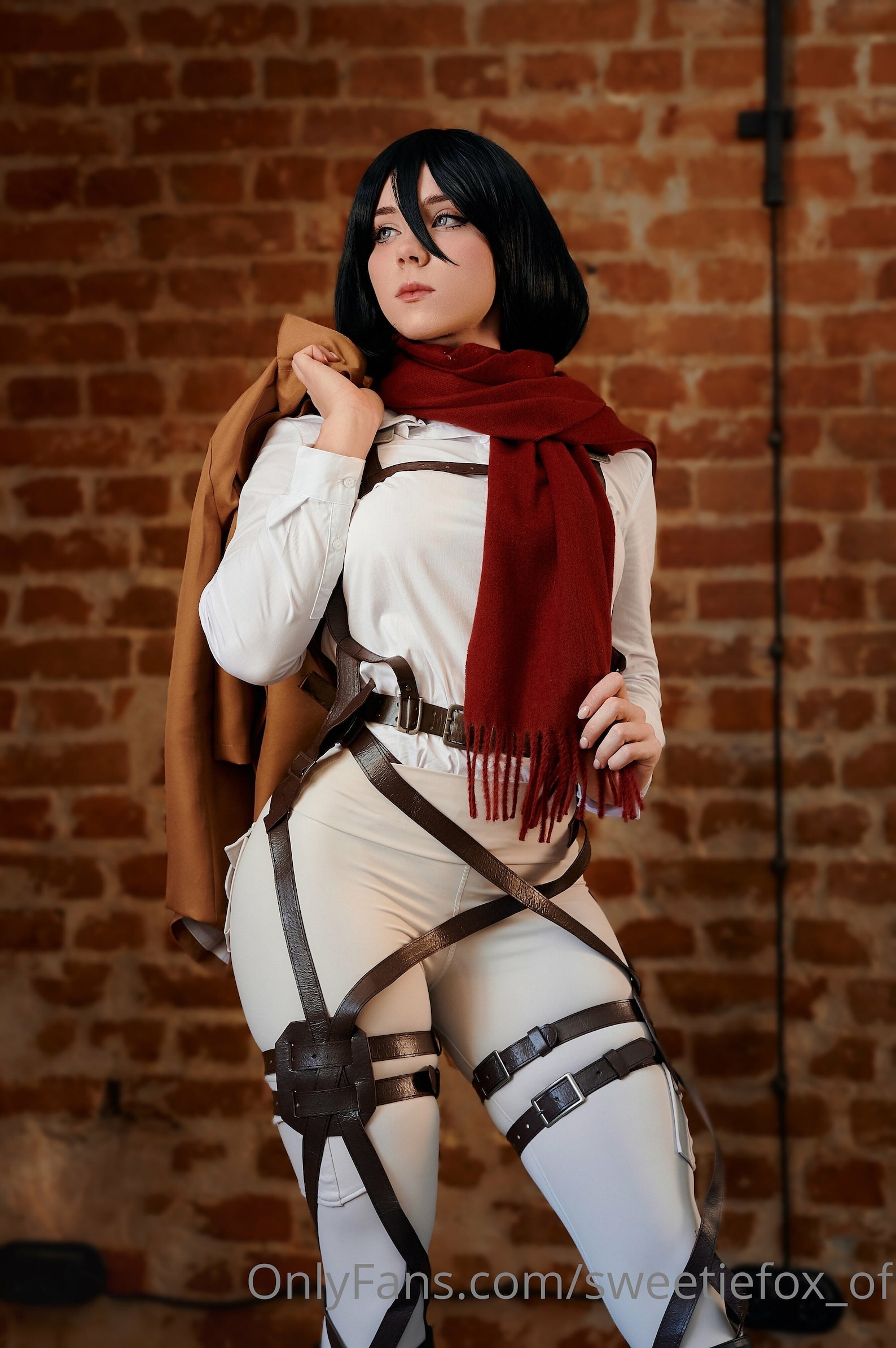 Sf517 Nude Snk Mikasaackerman Sweetiefox Asian Waifu Cosplay 4k 2600 4000px 40 Photoset