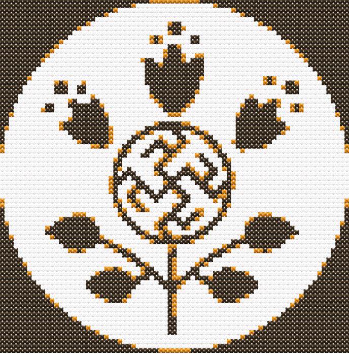 Symbols of the Balts. Tree of Life. Ornamentation. Cross Stitch Pattern ...