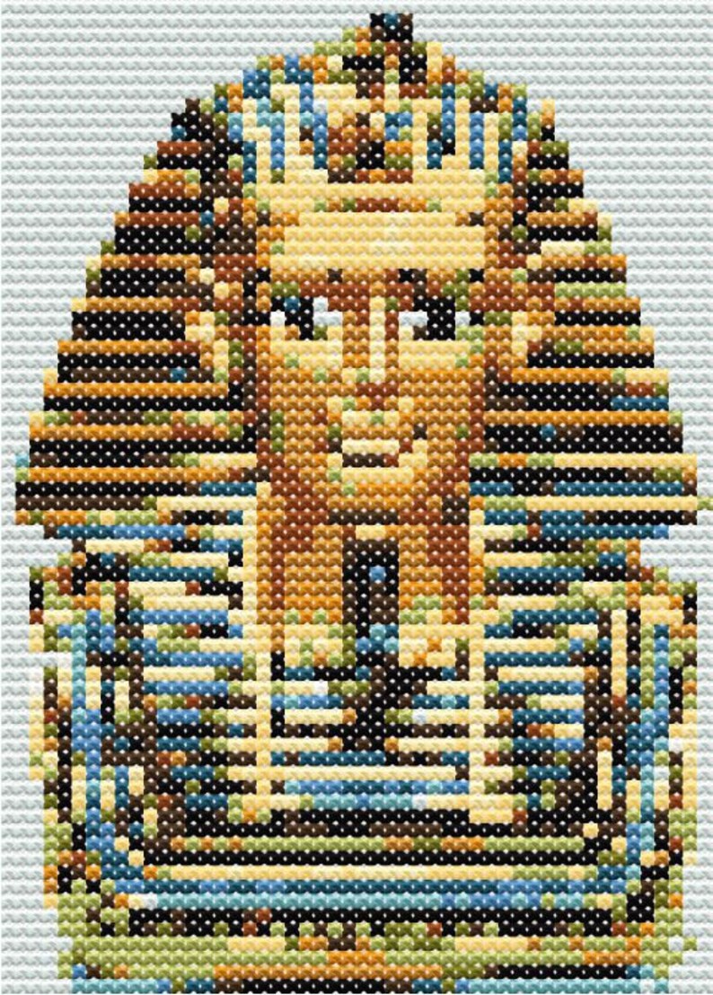 The Most Famous Pharaohs of Ancient Egypt. Cross Stitch Pattern ...