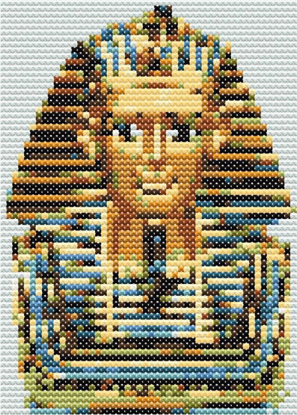 The Most Famous Pharaohs of Ancient Egypt. Cross Stitch Pattern ...