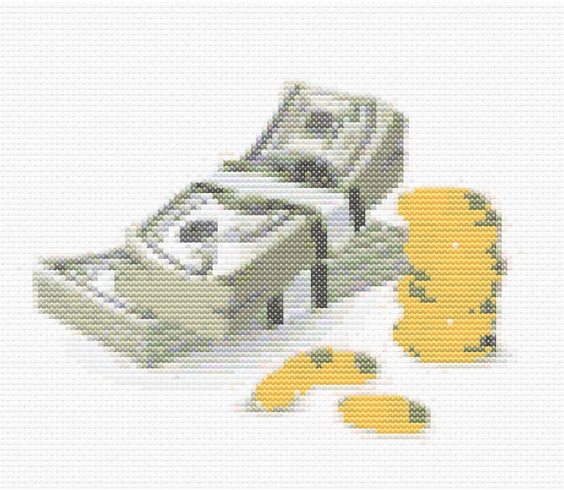 Cross Stitch Pattern Money Stacks With Coins | Etsy