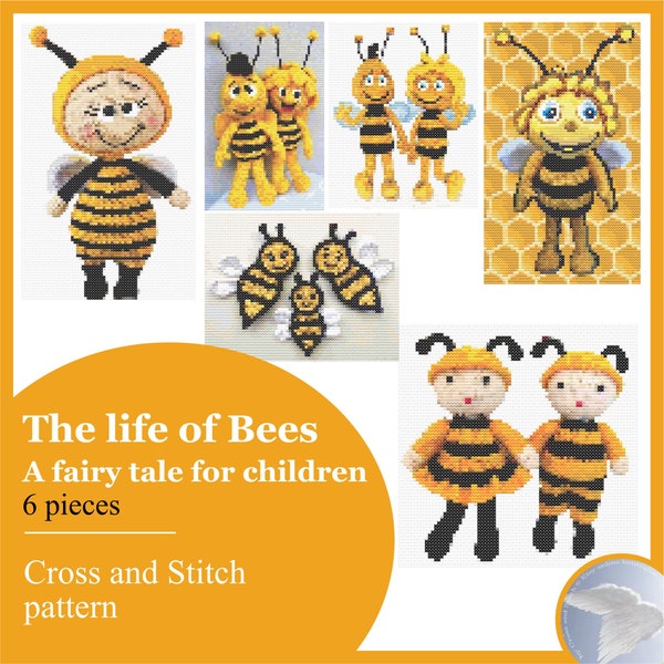 Fairy Tale Characters Cross Stitch - Etsy