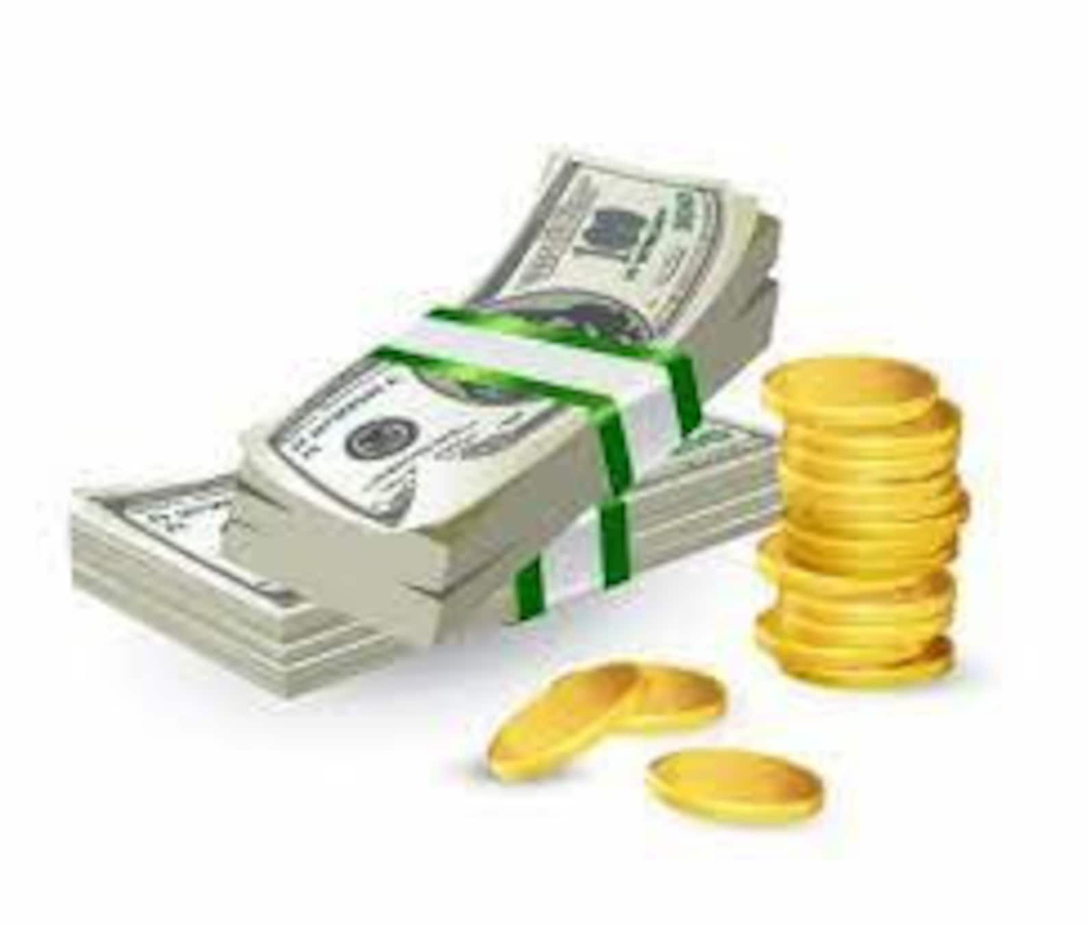 Cross Stitch Pattern Money Stacks With Coins | Etsy