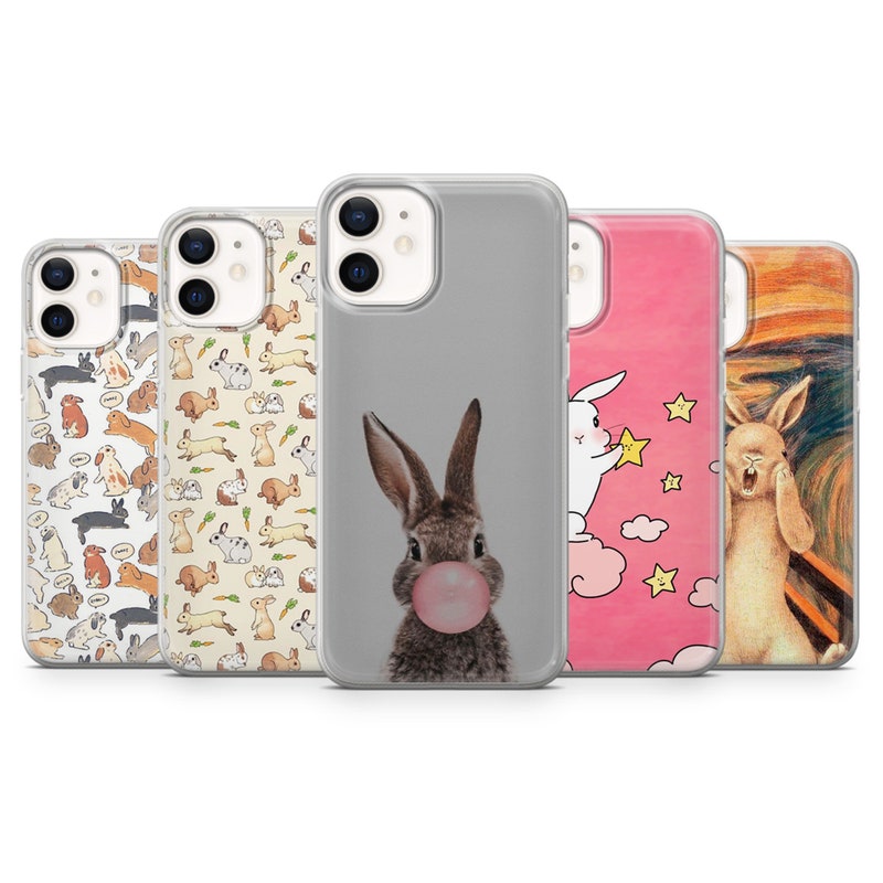 Bunny iPhone Case - Etsy