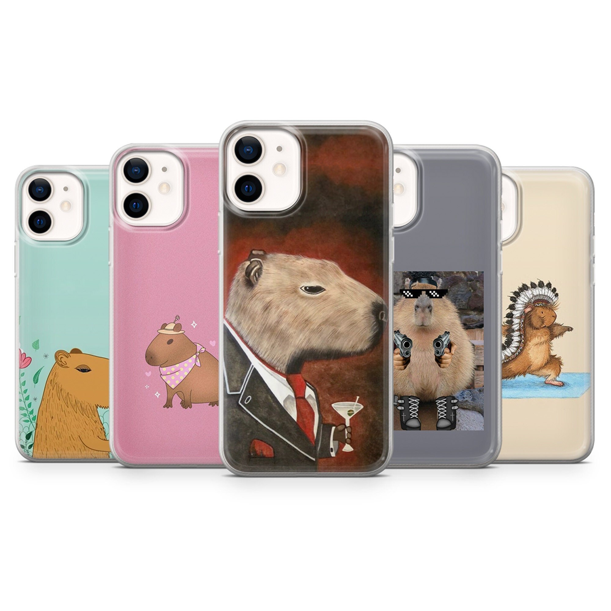 Capybara Case Phone Case Capybara Lover Case Cover for Iphone - Etsy UK