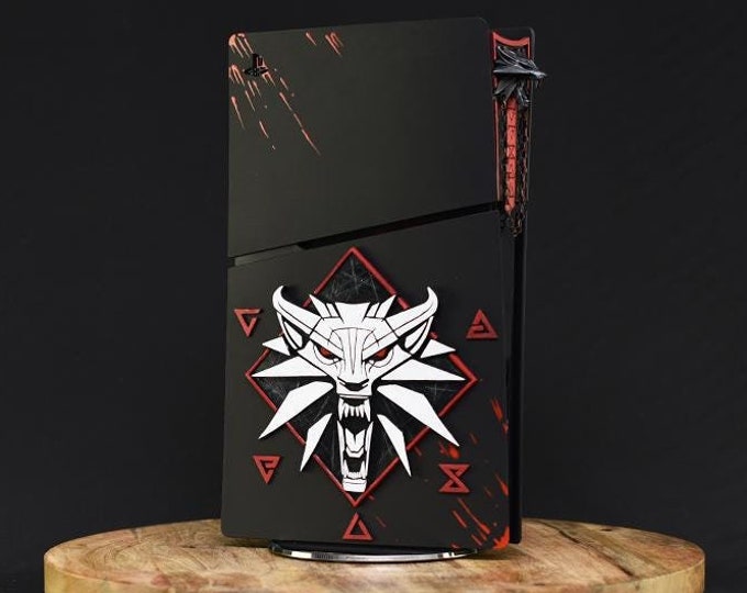 Custom Made PS5 SLIM Version the Witcher 3 Playstation 5 Console Covers ...