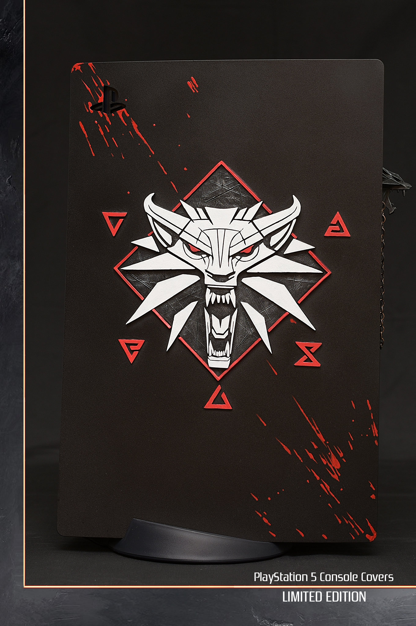 Custom Made PS5 Disc Version the Witcher 3 Playstation 5 Console Covers ...