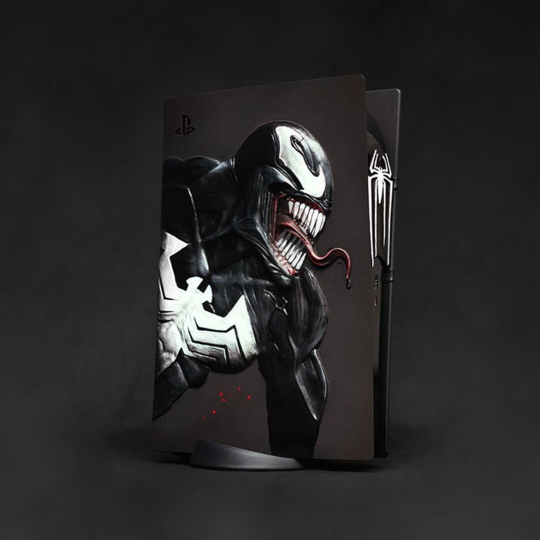 Custom Made Venom Style Playstation 5 Console Covers/faceplates and ...