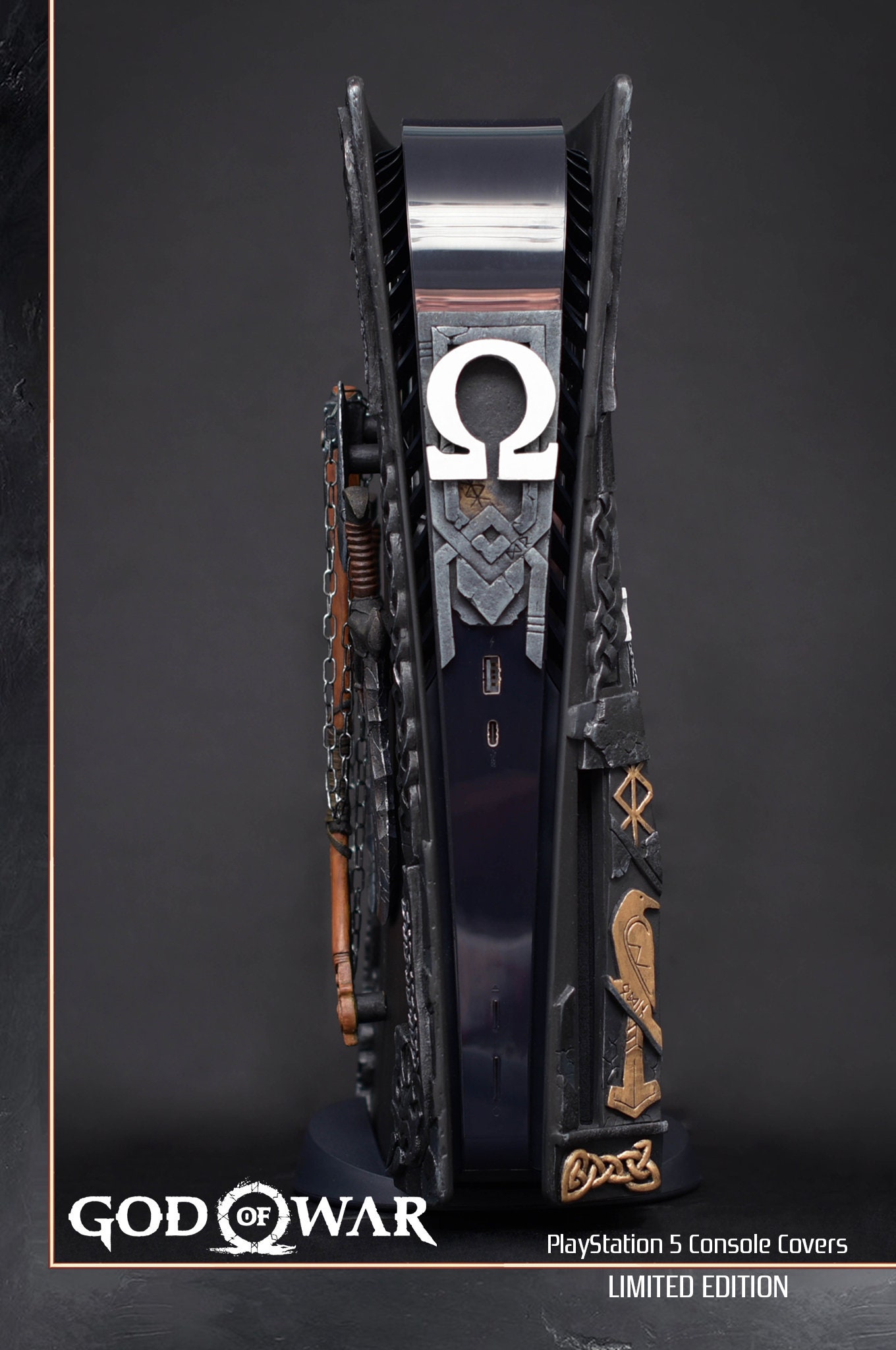 Custom Made God of War Playstation 5 Console Covers Version 2 - Etsy