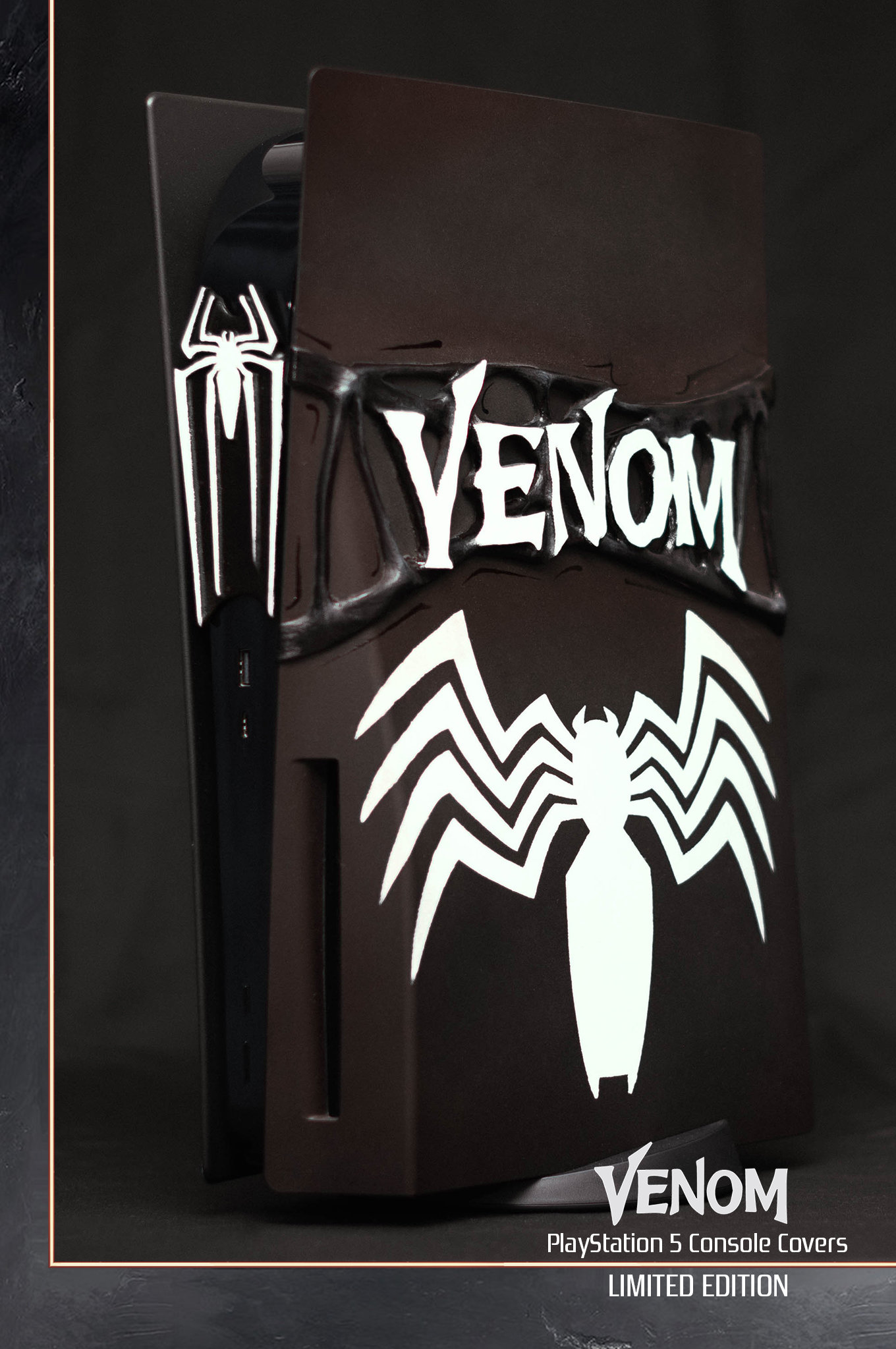 Custom Made Venom Style Playstation 5 Console Covers/faceplates and ...