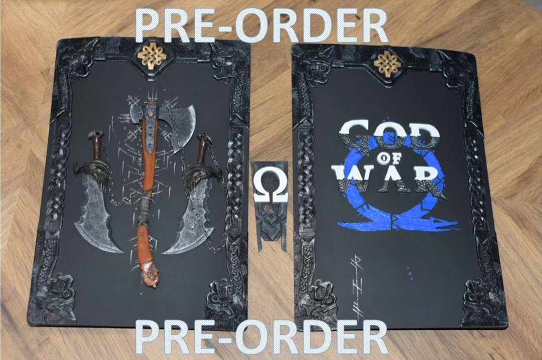 Custom Made PS5 Digital Version God of War Playstation 5 Console Covers ...