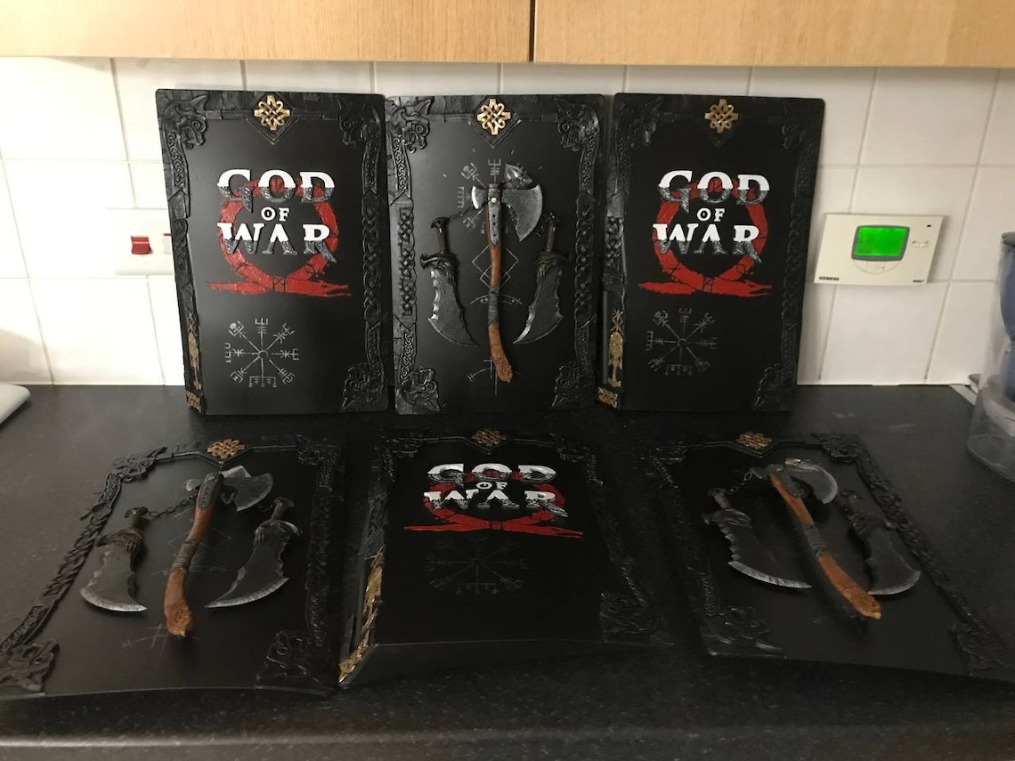 Custom Made God of War Playstation 5 Console Covers. - Etsy