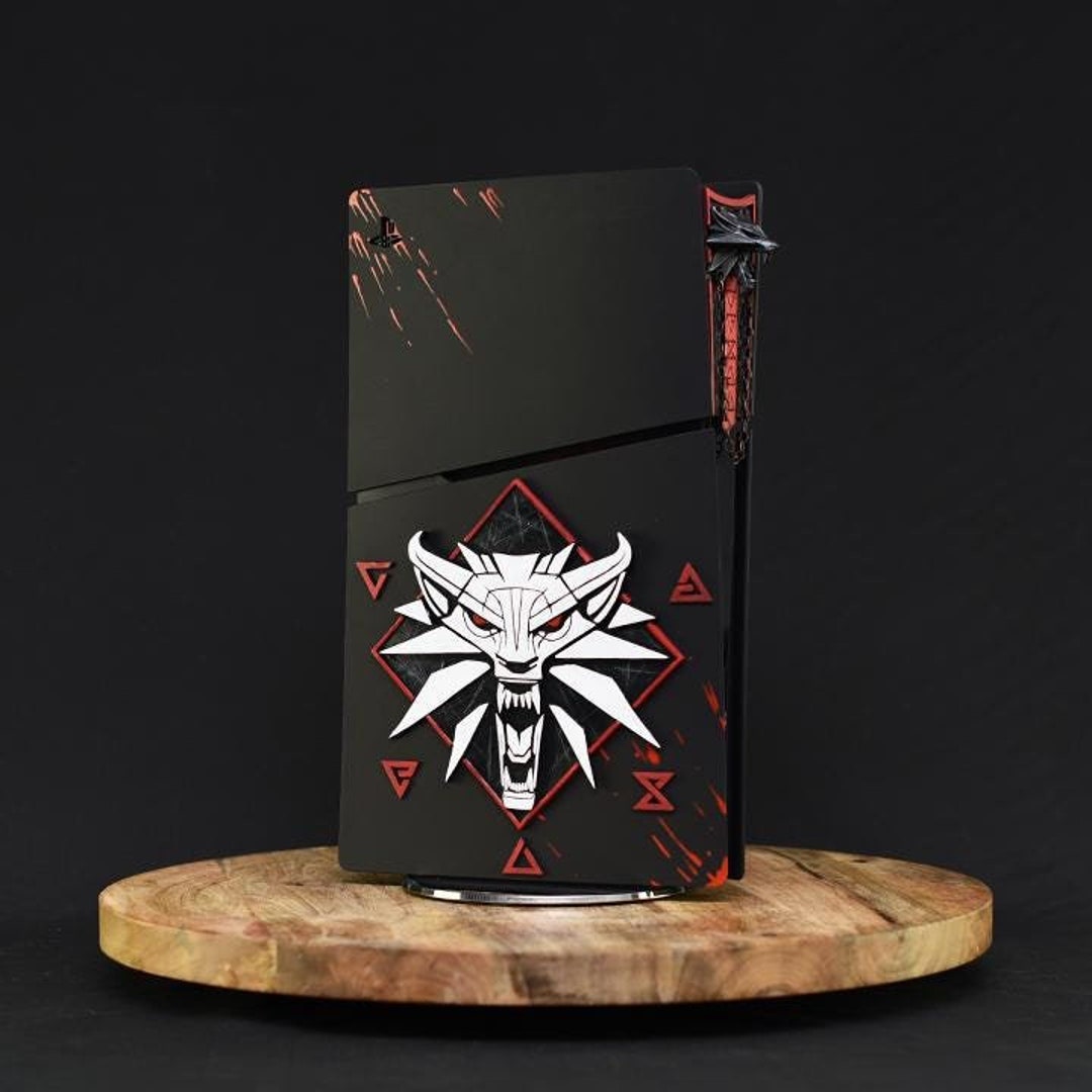 Custom Made PS5 SLIM Version the Witcher 3 Playstation 5 Console Covers ...