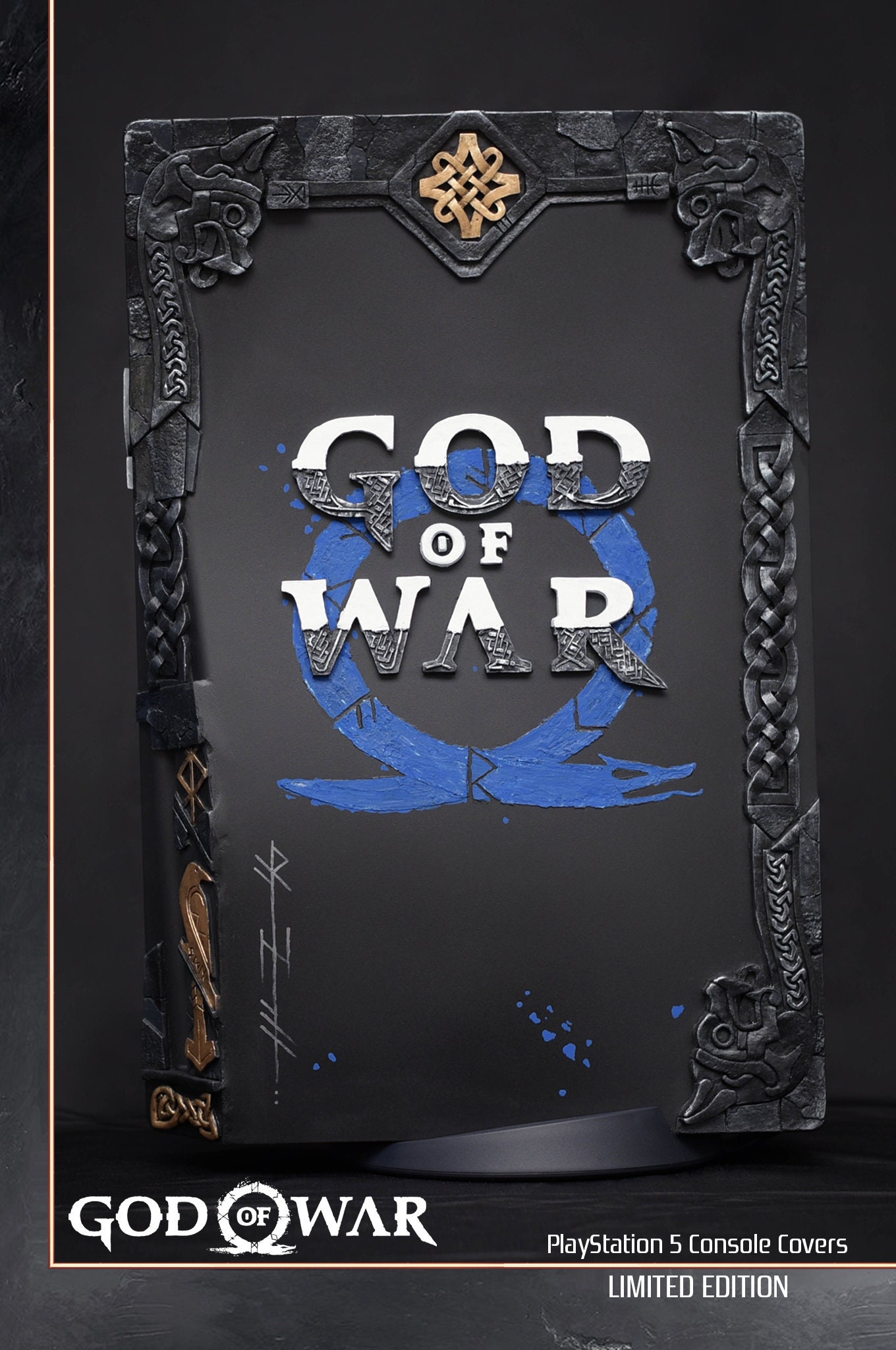 Custom Made God of War Playstation 5 Console Covers Version 2 - Etsy