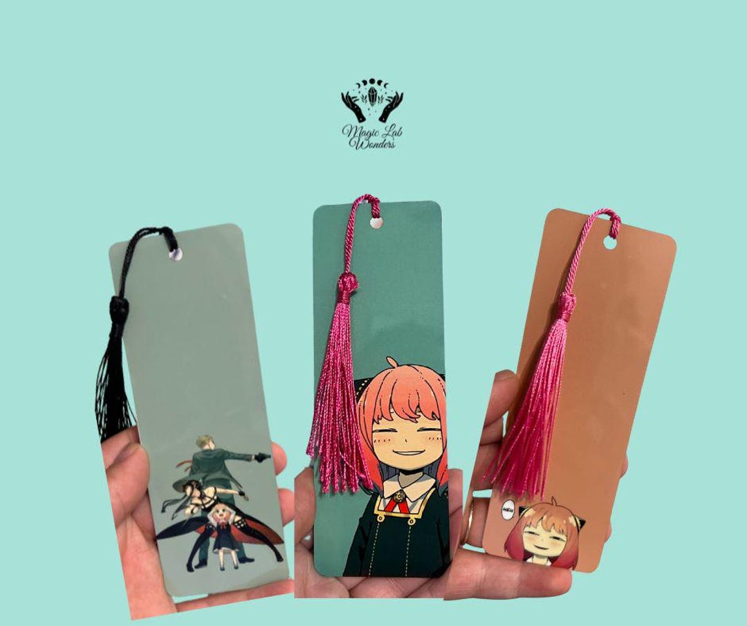 Bookmark Ana Family of Spies -metal, ONE Side Only - Etsy