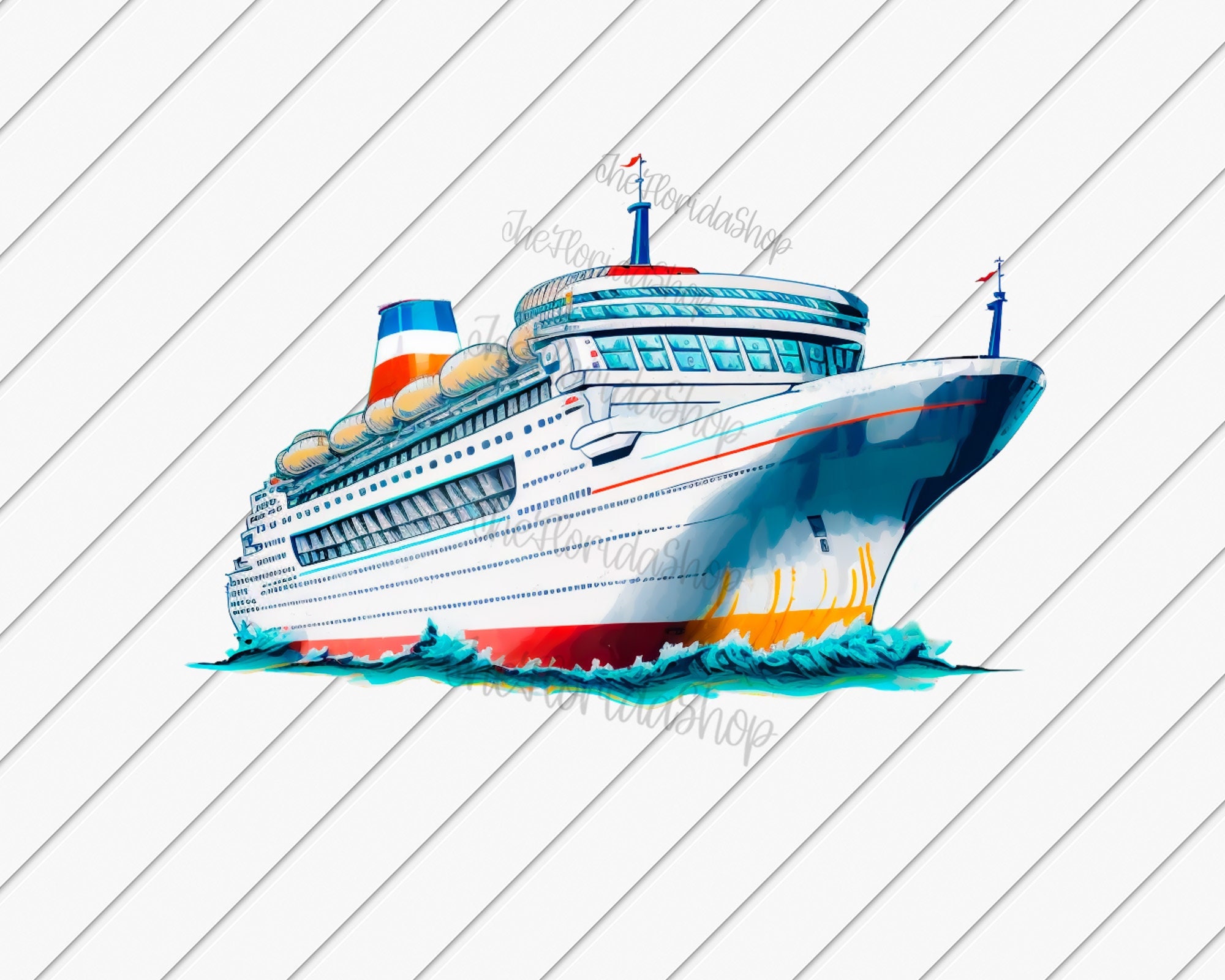 Clipart Of Cruise Ships