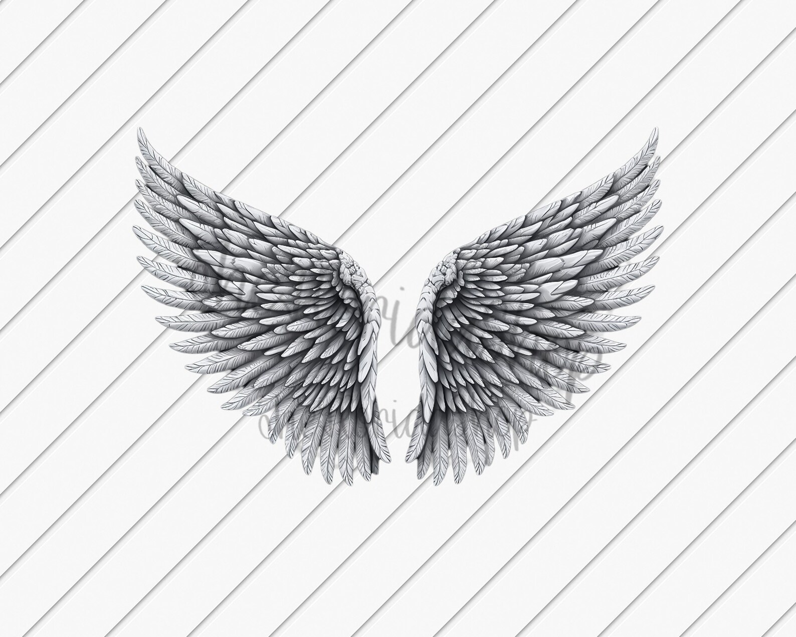 Angel Wings Png, Memorial Sublimation Design, in Memory Of, Sublimation ...