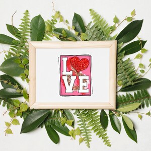 Love Png, Tie Dye Valentine's Png, Happy Valentine's Day, Sublimation ...