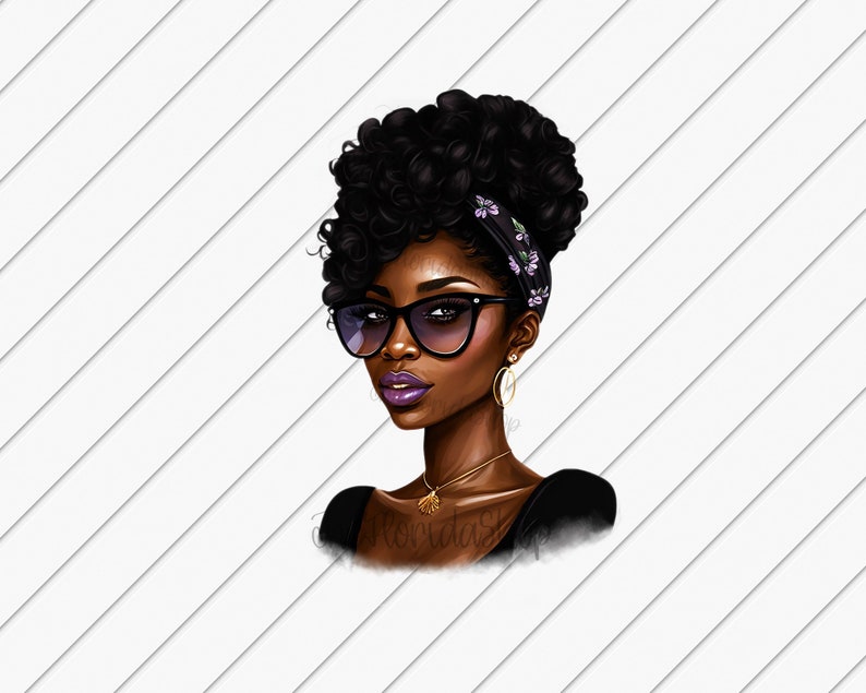 Black Woman Png Melanin Png Sublimation Designs Downloads - Etsy