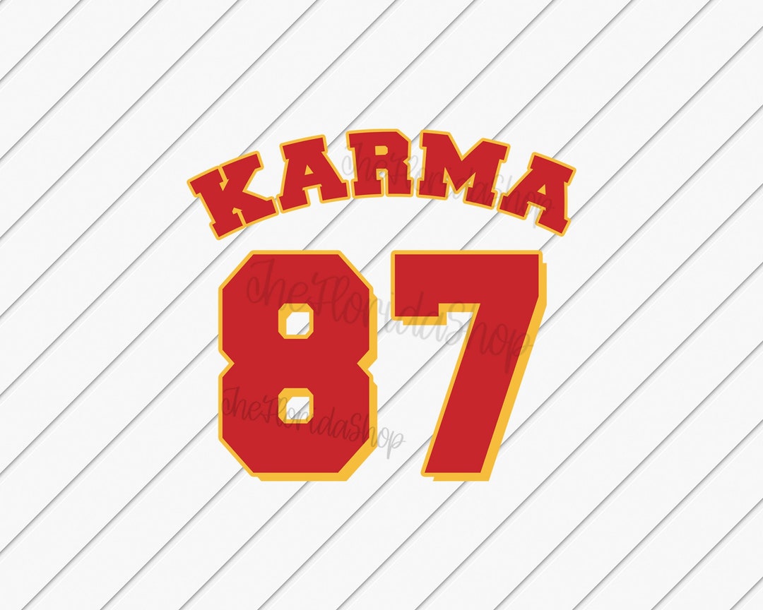 Karma 87 Png, Go Taylor's Boyfriend PNG, Football Png, Game Day Shirt ...