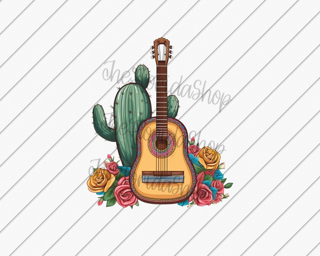 Cinco De Mayo Png, Mexican Guitar Png Sublimation Design ,fiesta ...