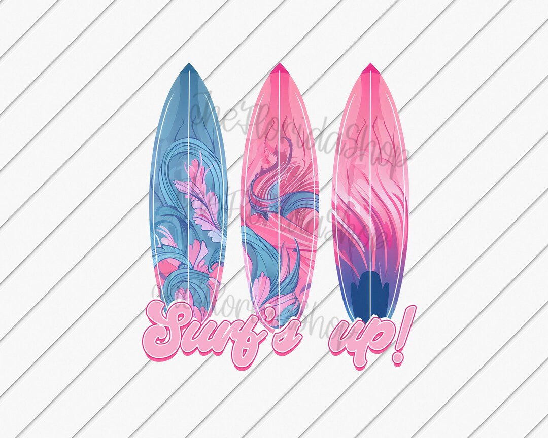Surf's up PNG: Cruise Vacation Sublimation Design - Etsy