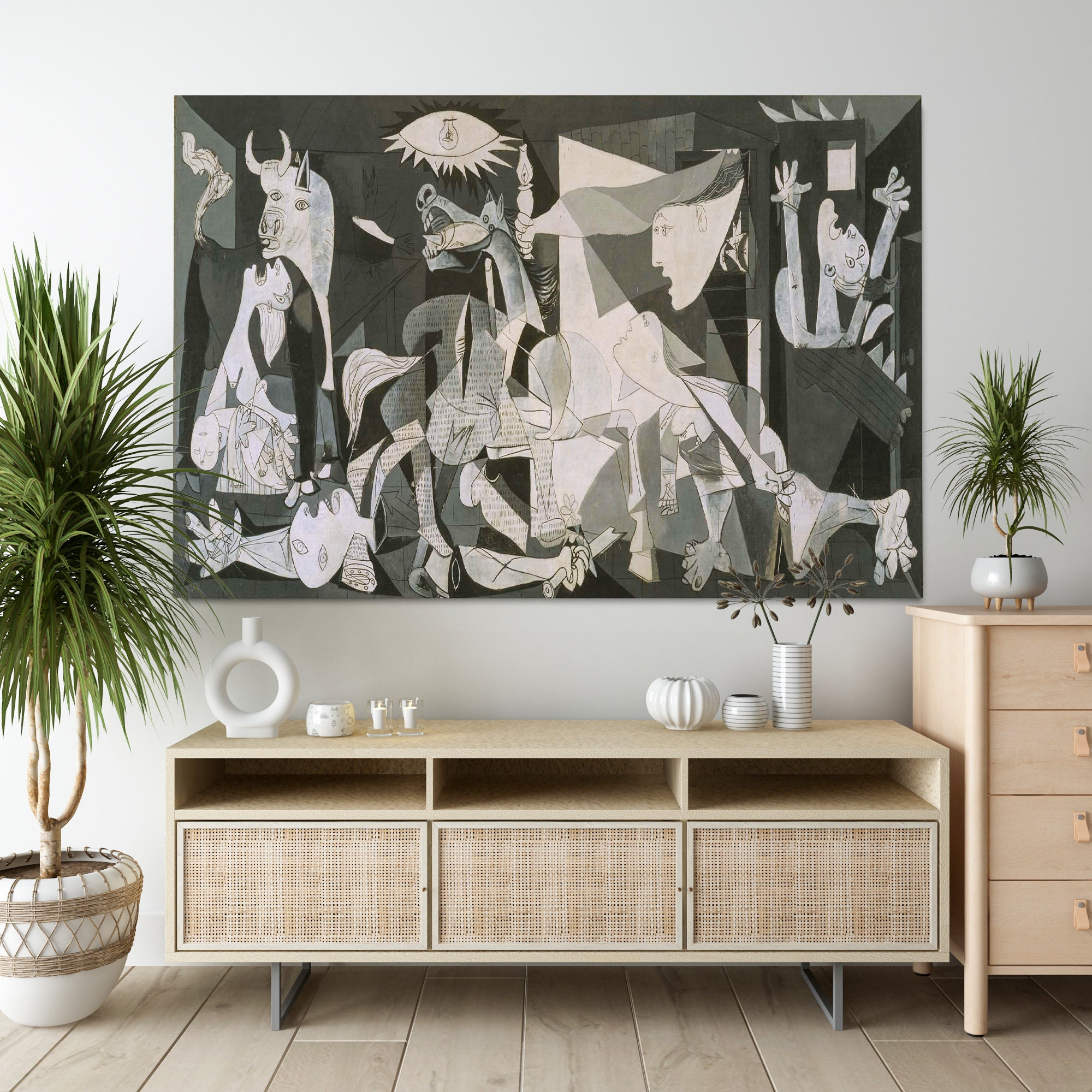 PABLO PICASSO Guernica c. 1937, Cubism, Surrealism, Famous Art - Etsy