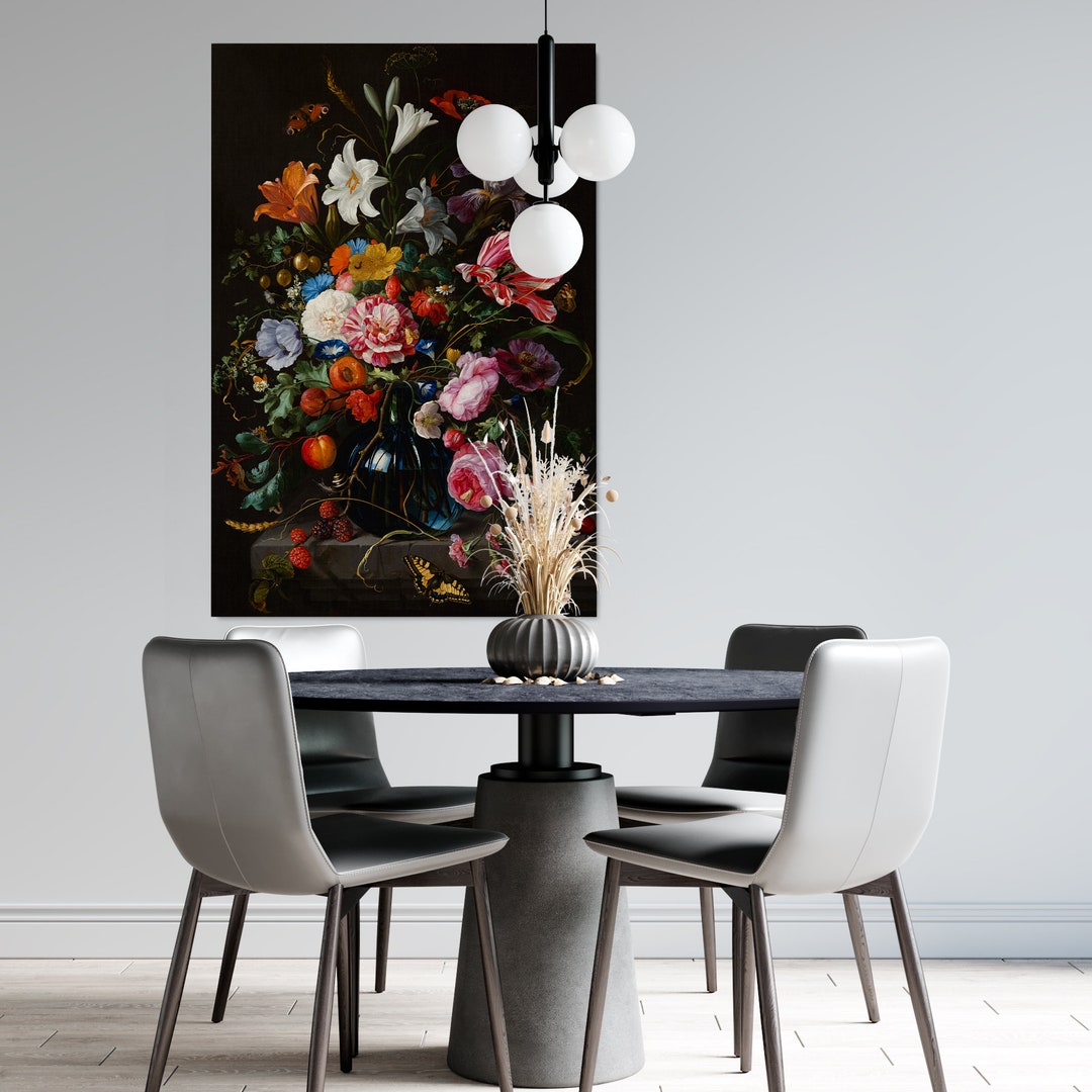 Jan Davidsz. De Heem Vase of Flowers c. 1670, Museum Exhibition ...